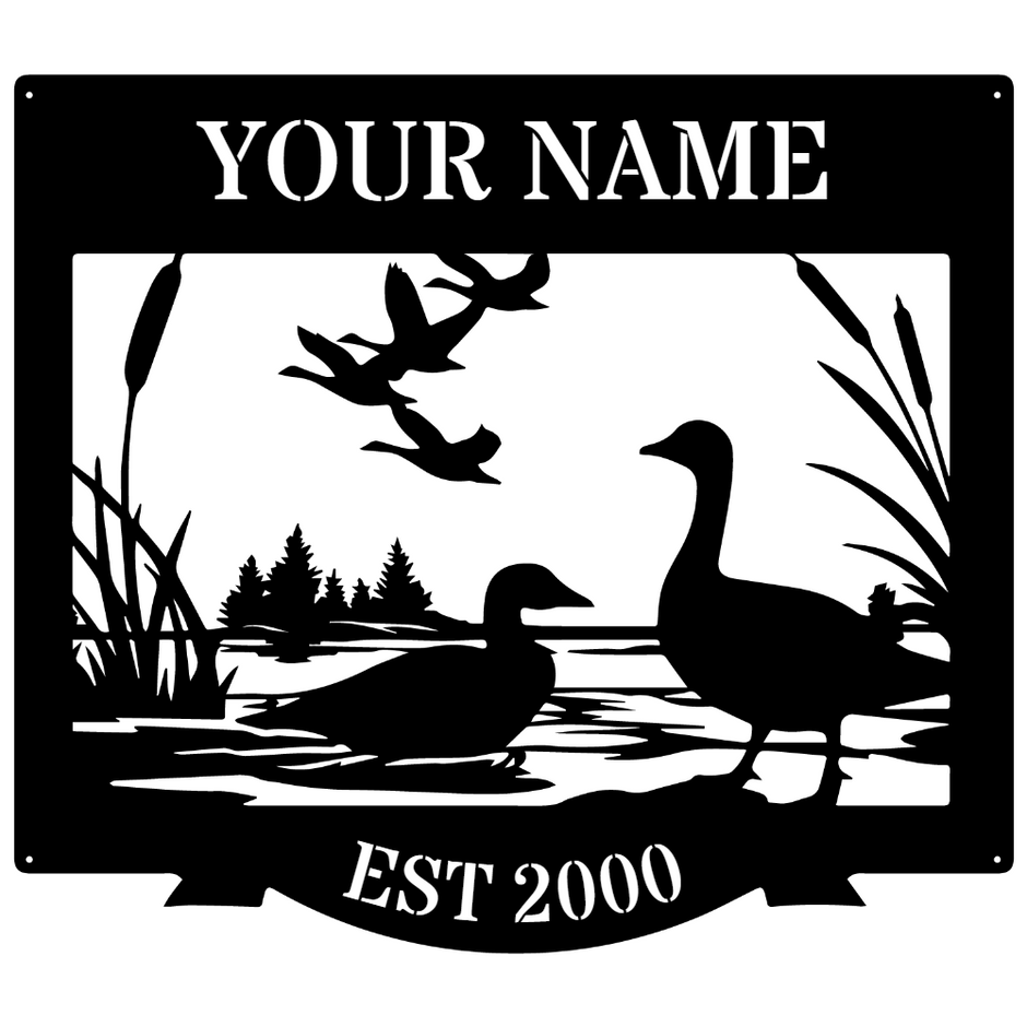 Personalized metal sign and garden art. – wroughtsiron