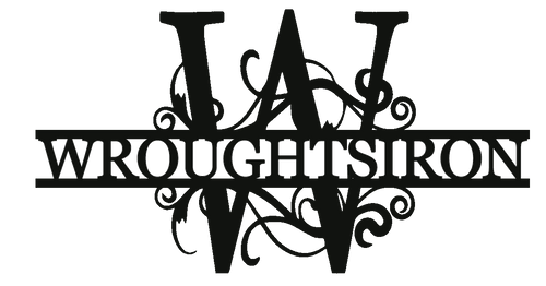 Personalized metal sign and garden art. – wroughtsiron