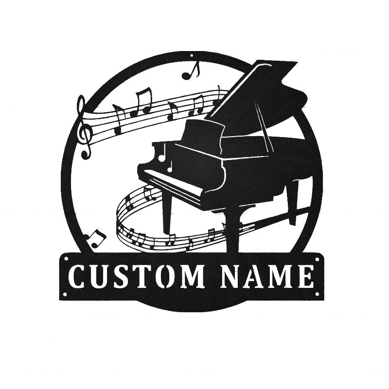 Choose Your Instrument Metal Monogram – wroughtsiron