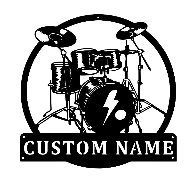 Choose Your Instrument Metal Monogram – wroughtsiron